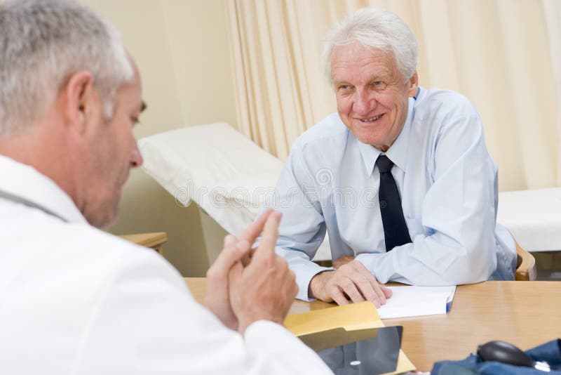 Man in doctor s office stock image. Image of healthcare - 5928583