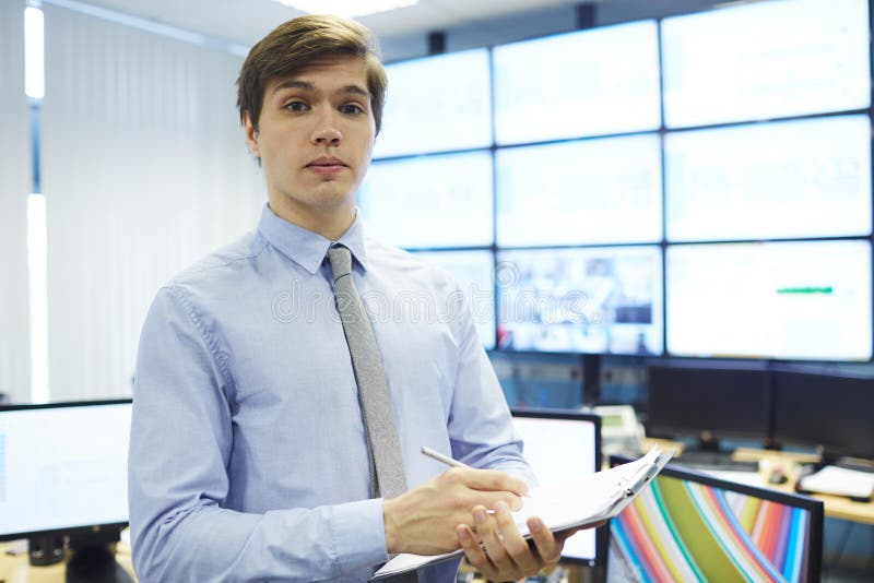 Man with document stock image. Image of adult, note - 106099165