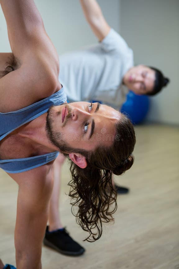 Man doing aerobic exercise stock photo. Image of aerobic - 78651622