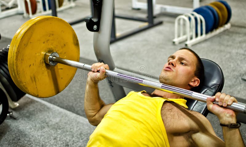 Man doing athlete exercise stock image. Image of male - 25857191