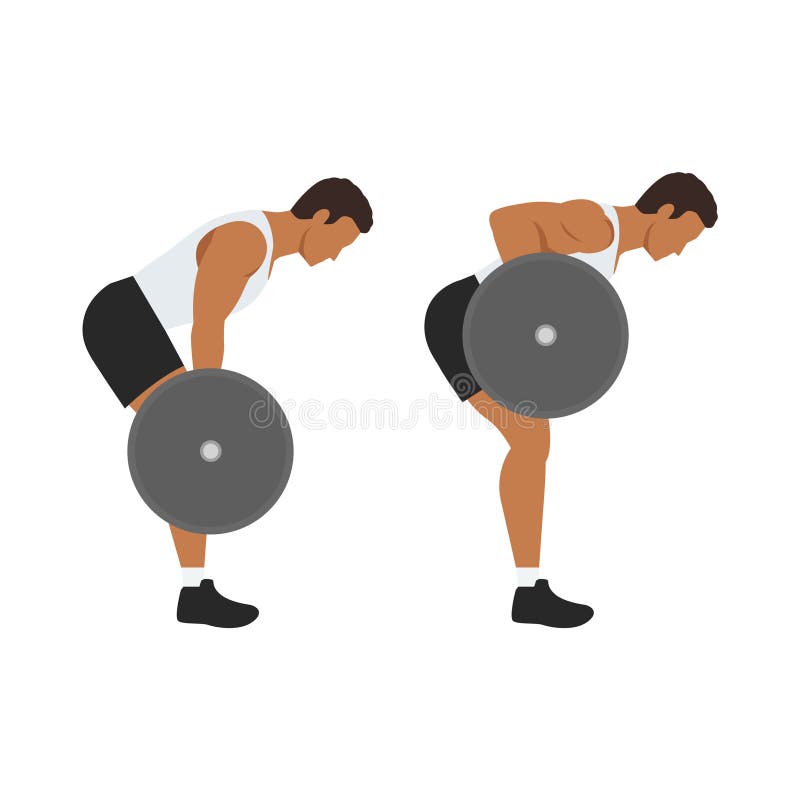 Cartoon Bent Over Row Man Stock Illustrations – 20 Cartoon Bent Over ...