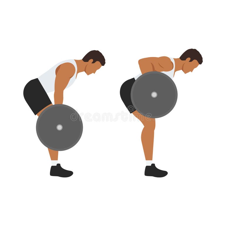 Cartoon Bent Over Row Stock Illustrations – 29 Cartoon Bent Over Row ...