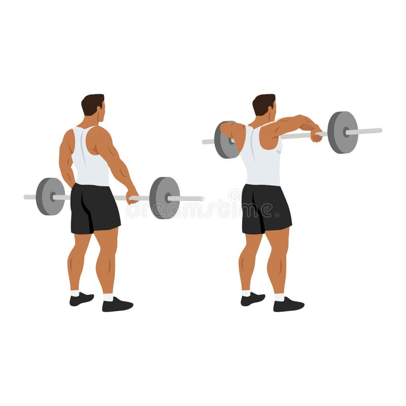 Barbell Rows Stock Illustrations – 44 Barbell Rows Stock Illustrations ...