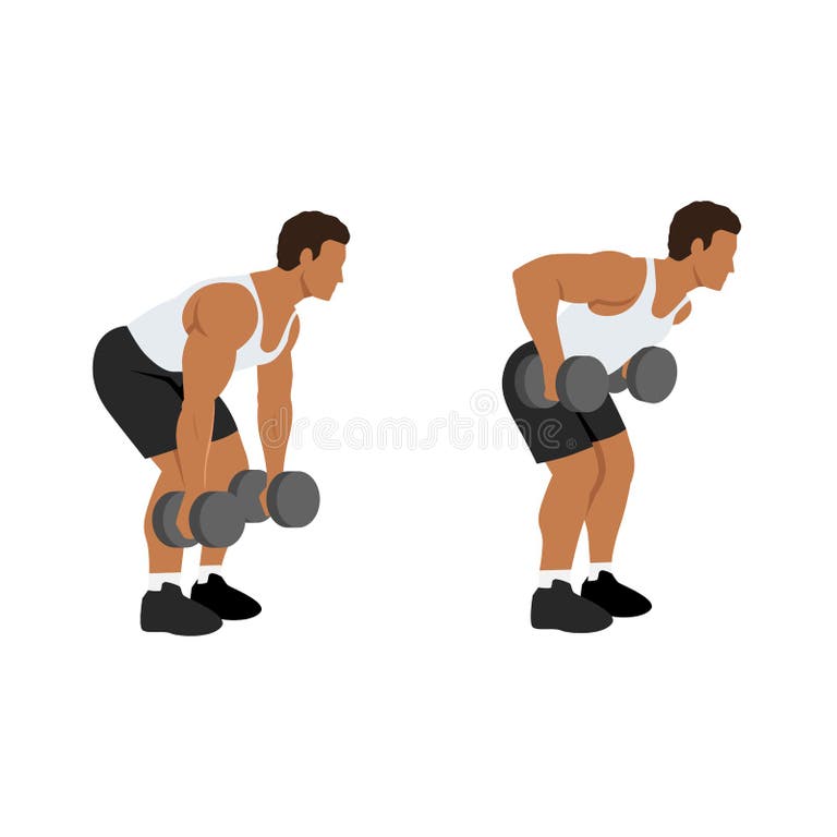 Cartoon Bent Over Row Stock Illustrations – 29 Cartoon Bent Over Row ...