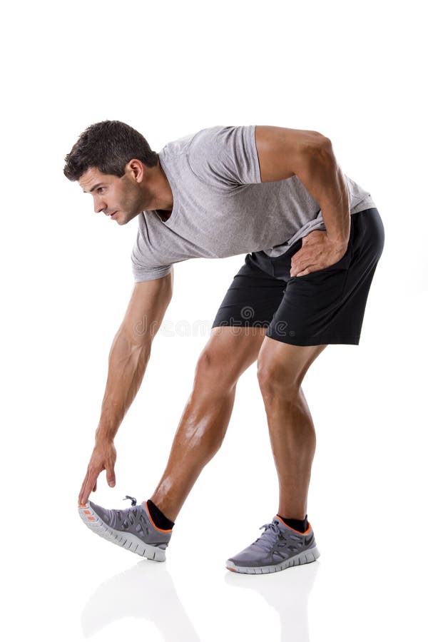 Man doing exercises stock image. Image of active, lifestyle - 36231361