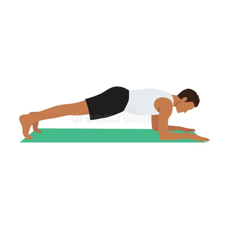 Plank Exercise Clip Art