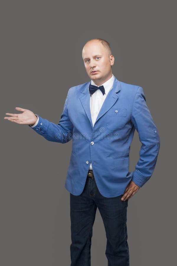 Man Doing Hand Sign stock image. Image of portrait, natural - 33758211