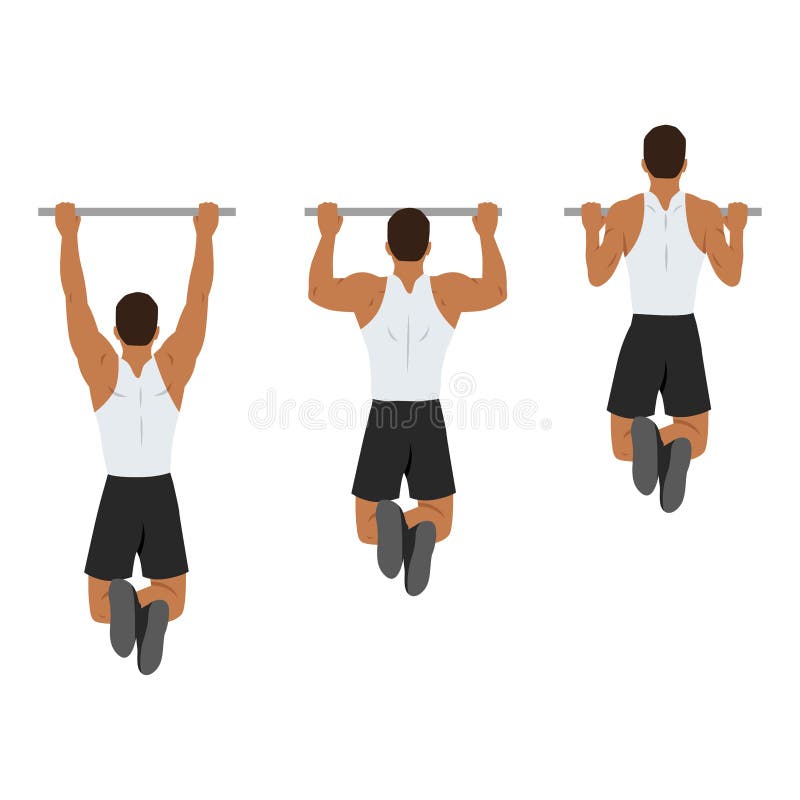 Man Doing Pull Ups Stock Illustrations – 110 Man Doing Pull Ups Stock Illustrations, Vectors ...