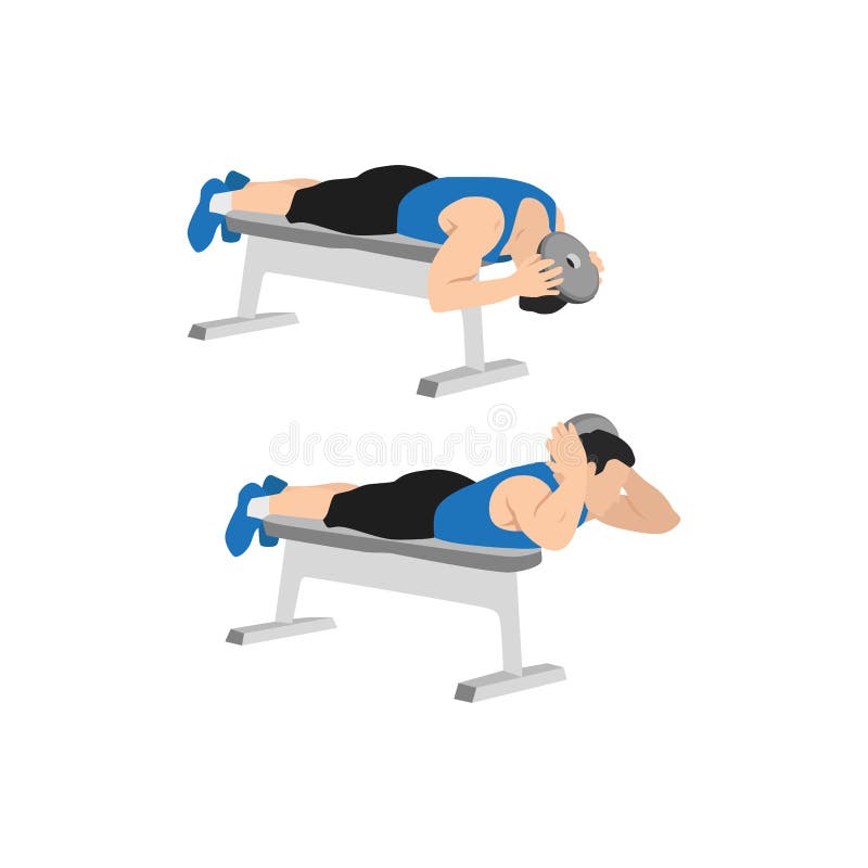 Man Doing Neck Stretch Exercise. Flat Vector Stock Vector ... Man Doing Neck Stretch Exercise. Flat Vector Stock Vector ...