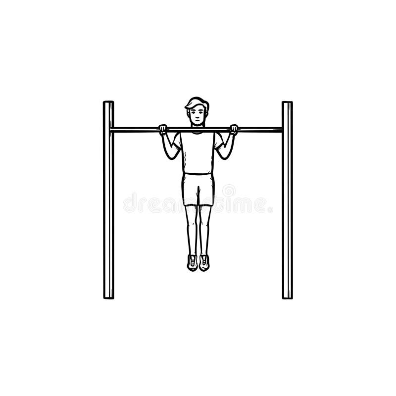 Gym Pull Ups Stock Illustrations – 328 Gym Pull Ups Stock Illustrations ...
