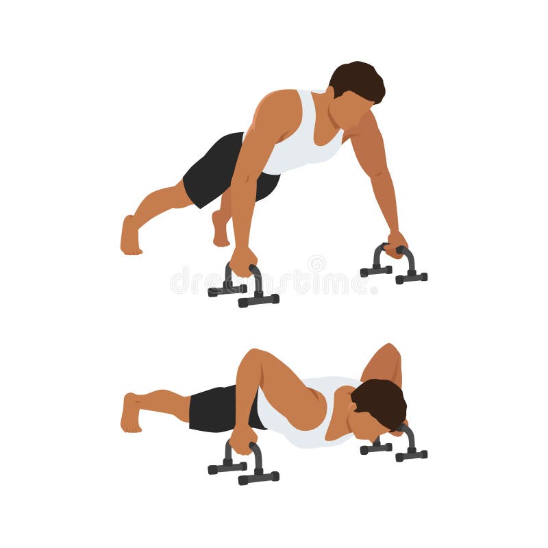 Push Ups Floor Stock Illustrations – 72 Push Ups Floor Stock ...