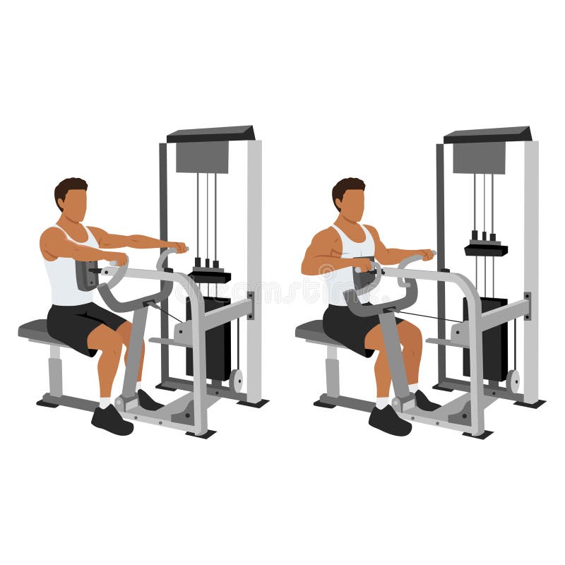 Machine Seated Row Stock Illustrations – 130 Machine Seated Row Stock ...