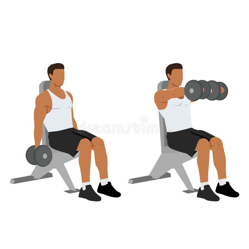 Shoulder Front Raise Stock Illustrations – 42 Shoulder Front Raise ...