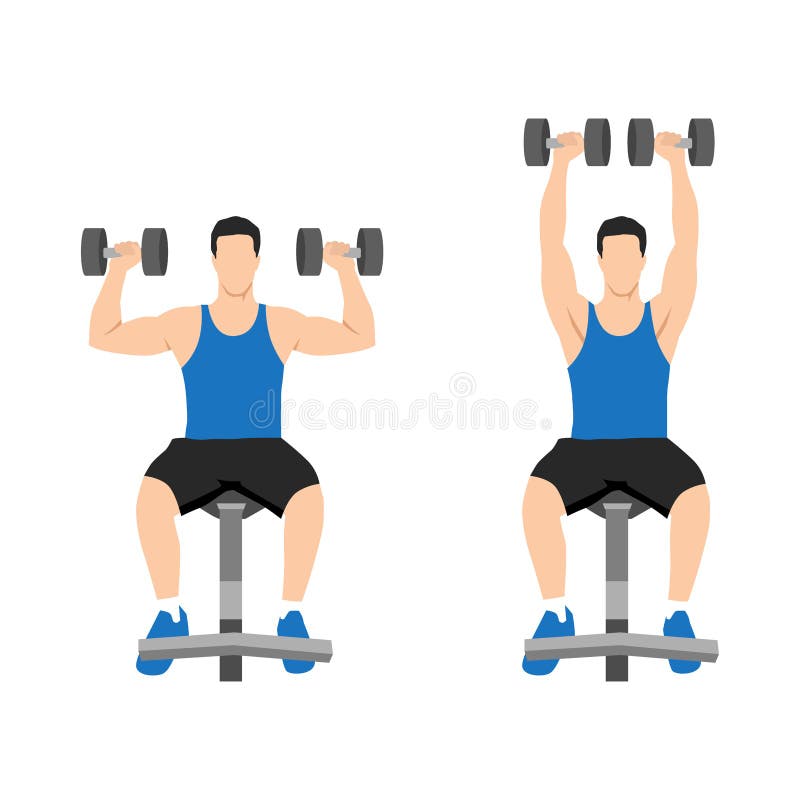 Dumbbell Overhead Shoulder Press Stock Illustrations – 86 Dumbbell ... Dumbbell Overhead Shoulder Press Stock Illustrations – 86 Dumbbell ...