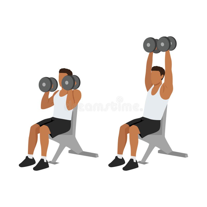 Dumbbell Overhead Shoulder Press Stock Illustrations – 62 Dumbbell ... Dumbbell Overhead Shoulder Press Stock Illustrations – 62 Dumbbell ...