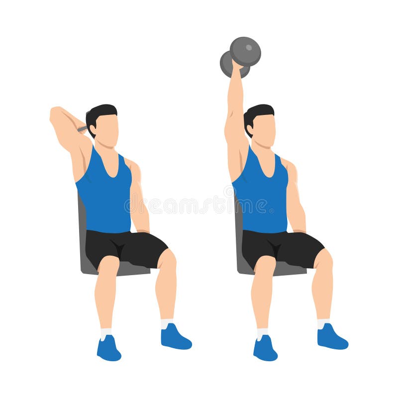 Tricep Stretch Stock Illustrations – 194 Tricep Stretch Stock ...