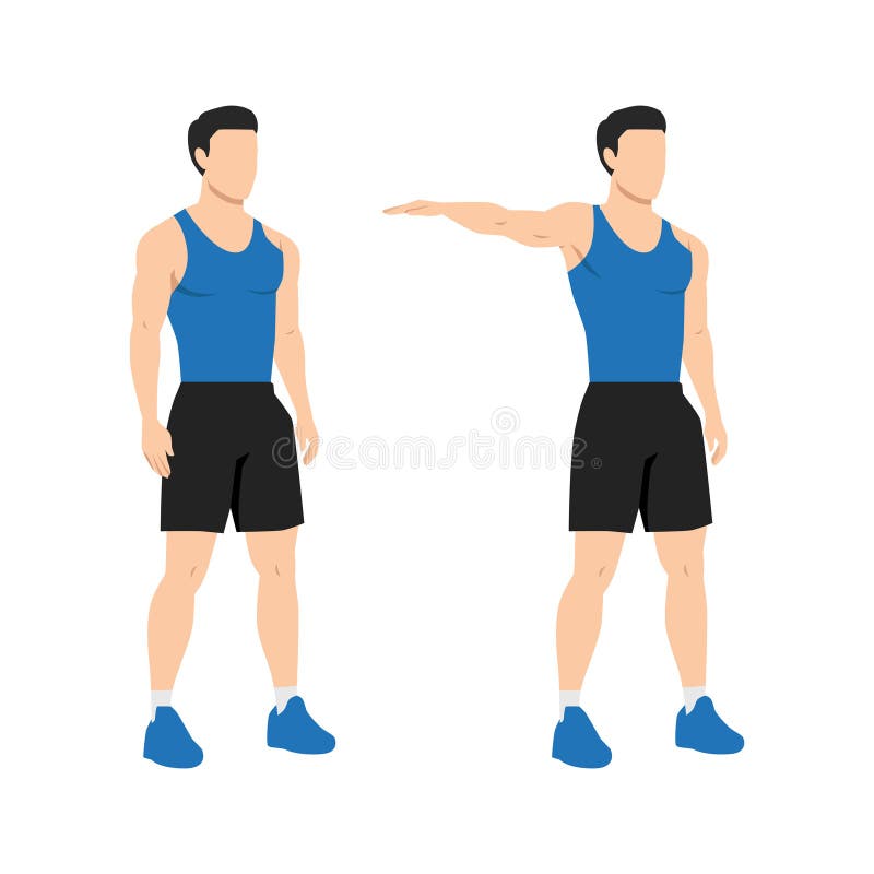 Exercise Lateral Side Stock Illustrations – 222 Exercise Lateral Side ...