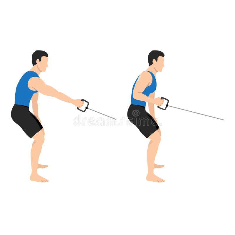 Cable Row Gym Stock Illustrations – 79 Cable Row Gym Stock ...