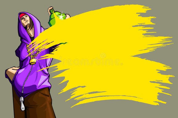 Spray Painter Boy Stock Illustrations – 137 Spray Painter Boy Stock ...