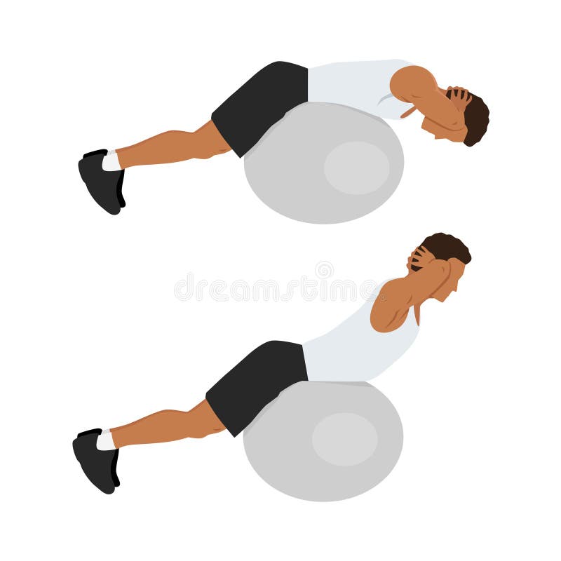 Back Extension Exercise Stock Illustrations – 249 Back Extension ...