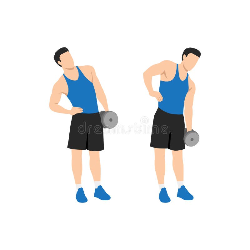 Standing Dumbbell Side Laterals