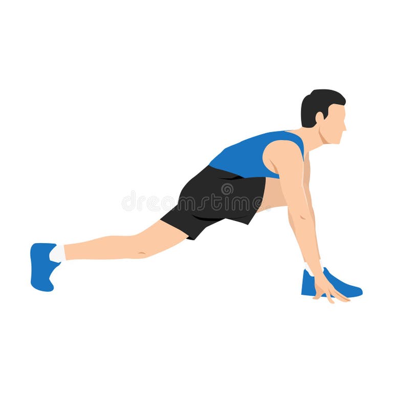 Kneeling Hip Flexor Stretch Stock Illustrations – 12 Kneeling Hip ... Kneeling Hip Flexor Stretch Stock Illustrations – 12 Kneeling Hip ...