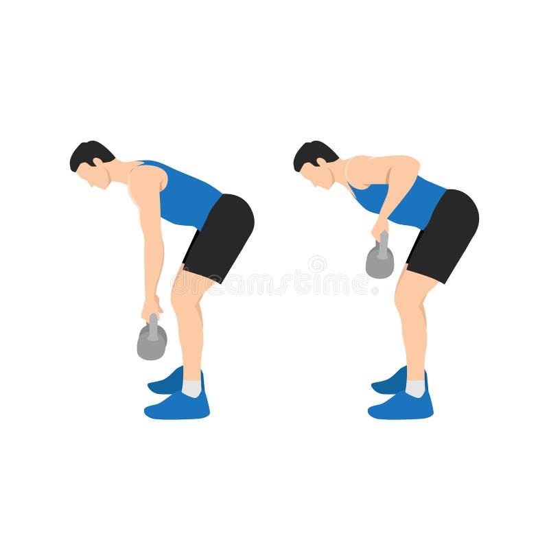 Back Row Exercise Stock Illustrations – 123 Back Row Exercise Stock ...
