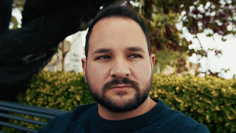 Man in Doubt Looking Around Him Stock Footage - Video of male, curious ...