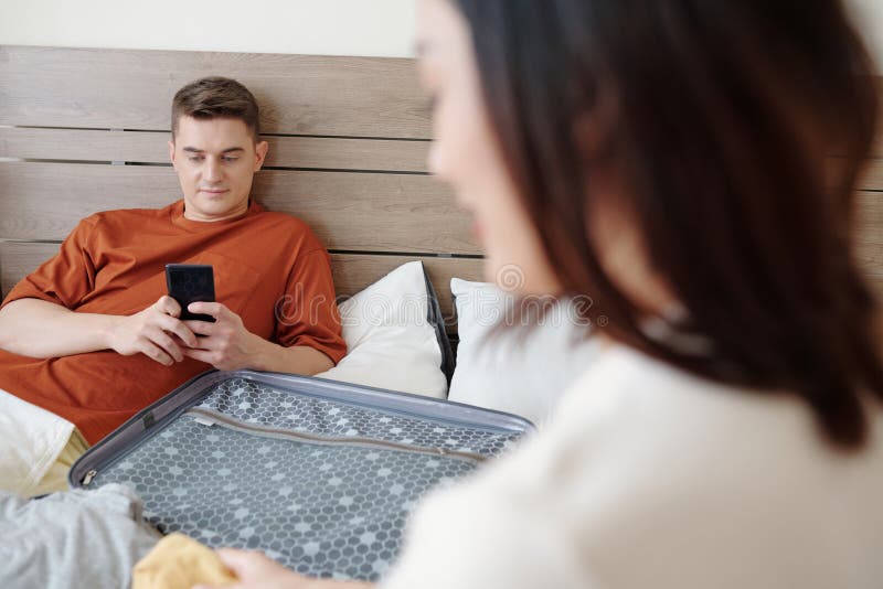 Man Downloading Apps on Smartphone Stock Photo - Image of mobile ...