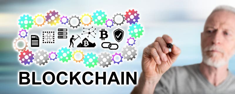 Blockchain Drawing Stock Illustrations – 2,526 Blockchain Drawing Stock ...