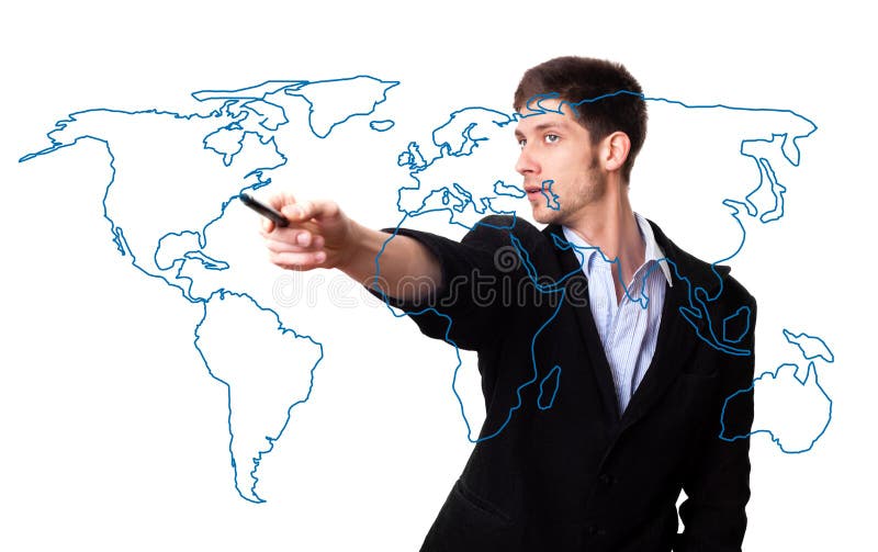 3,000+ Person drawing world map Free Stock Photos - StockFreeImages