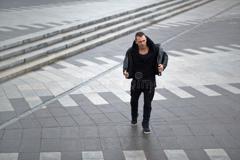 Man Dressed Due To Bad Weather Stock Photos - Free & Royalty-Free Stock ...