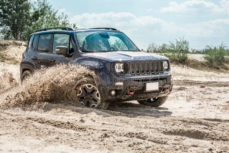 Sand drifting across beach stock image. Image of brown - 19260143