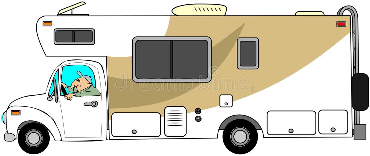 Cartoon Motorhome Stock Illustrations – 2,080 Cartoon Motorhome Stock ...