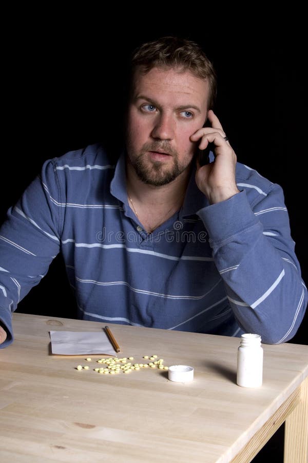 Man Drug Addiction Problem stock image. Image of issues - 14645443