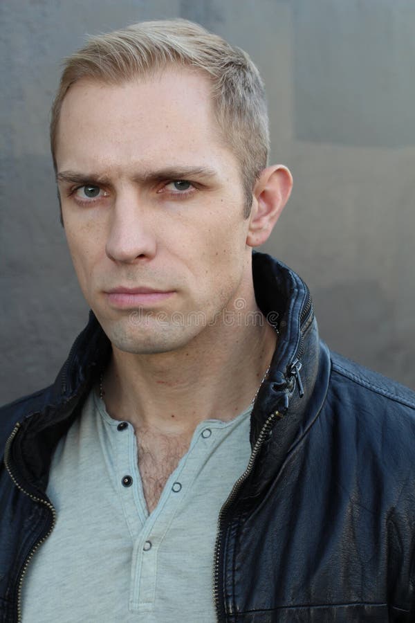 Man With Dubious Look Close Up Stock Photo - Image of look, curious ...