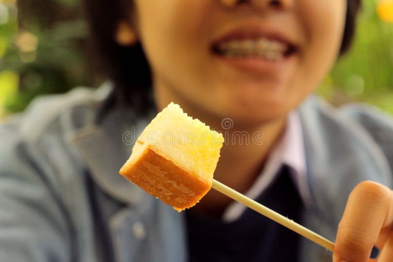 Man Eating Bake Bread, Butter Stock Photo - Image of snack, bakery ...