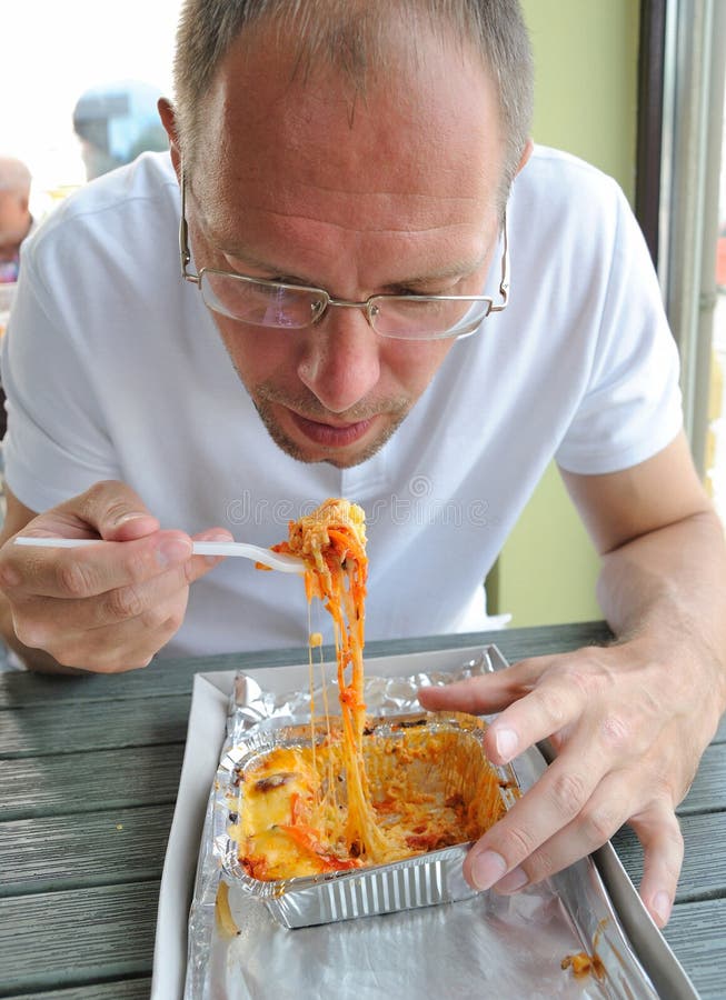 Man eating fast food stock image. Image of executive - 31789241