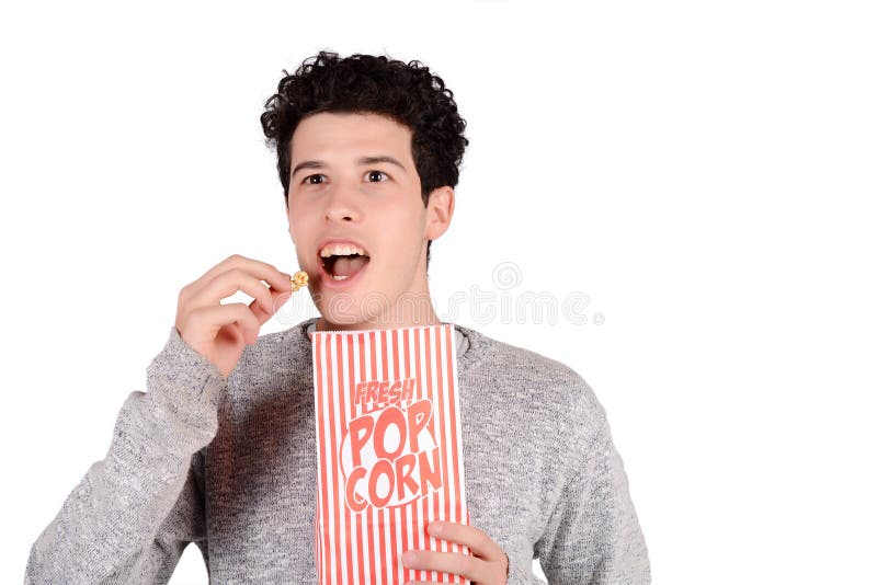 6,148 Man Eating Popcorn Stock Photos - Free & Royalty-Free Stock ...