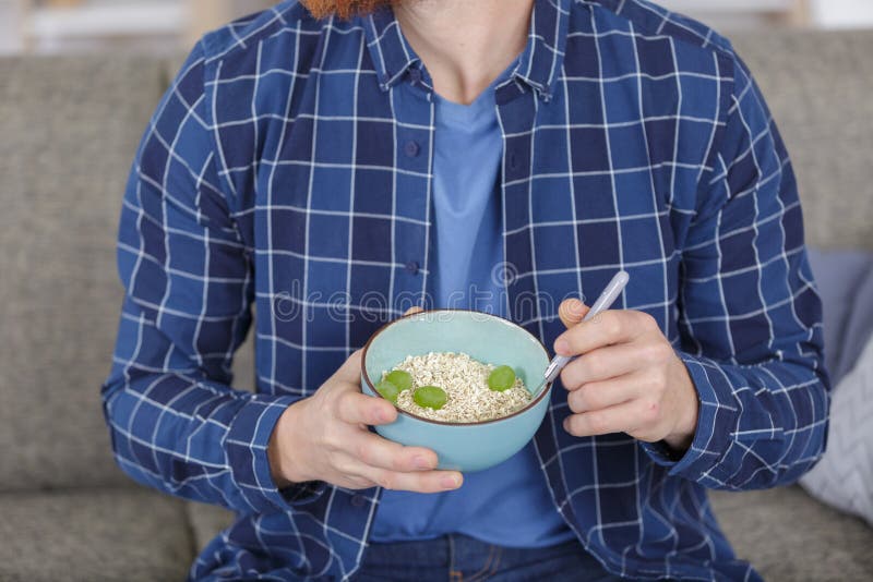 Man eating rice stock photo. Image of asianethnicity - 194270490