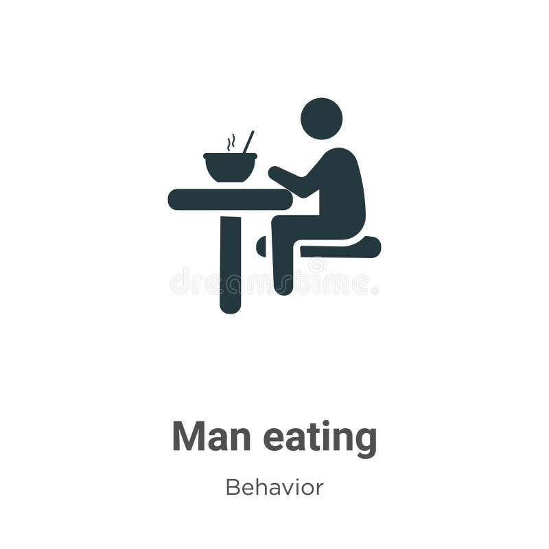 Eating behavior stock vector. Illustration of hungry - 59001603