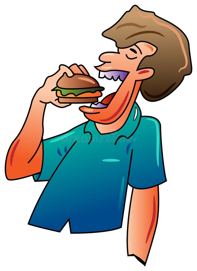 Man Eats Stock Illustrations – 527 Man Eats Stock Illustrations ...