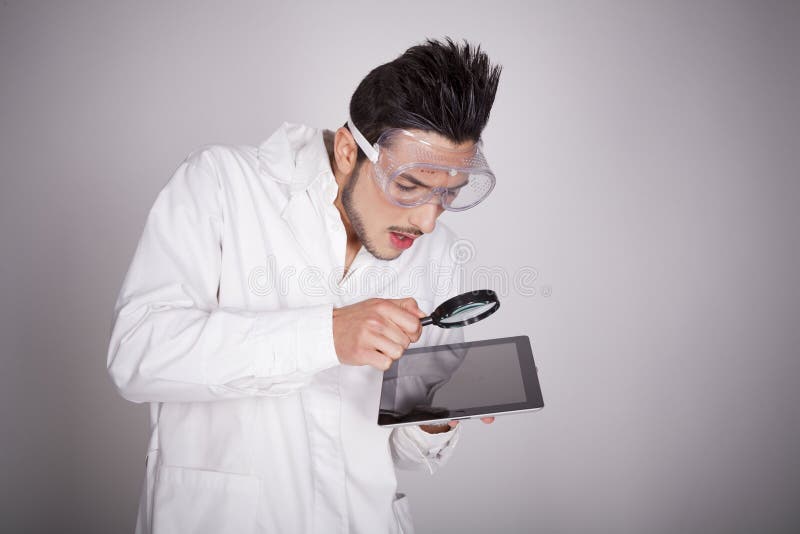 Man electronic technical stock image. Image of handsome - 40997309