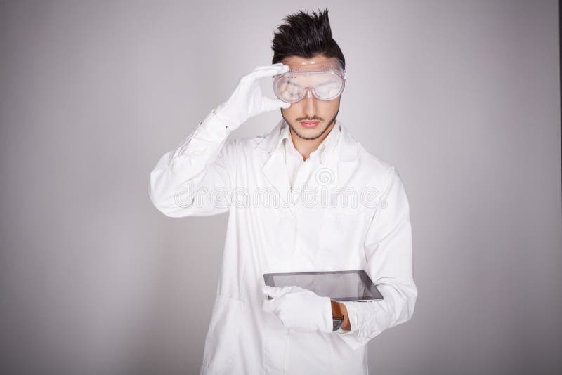 Man electronic technical stock photo. Image of concentrated - 40997338