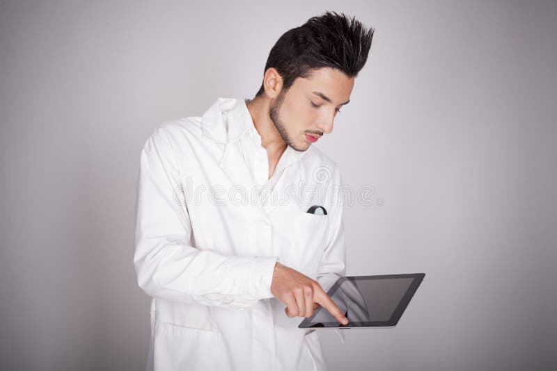 Man electronic technical stock image. Image of professional - 41740045