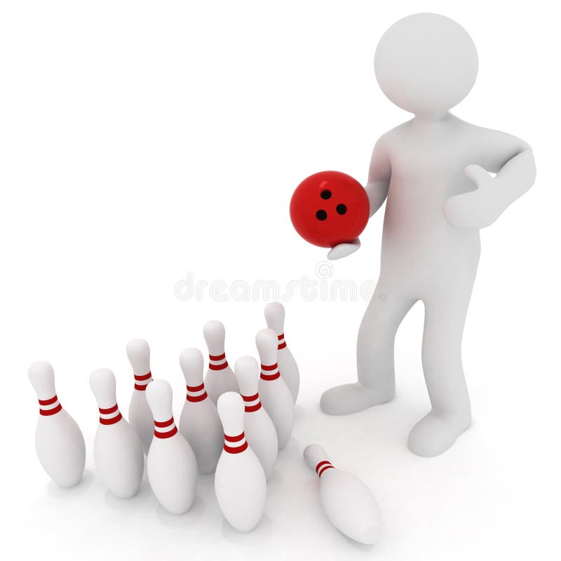 Man Bowling Stock Illustrations – 2,330 Man Bowling Stock Illustrations ...