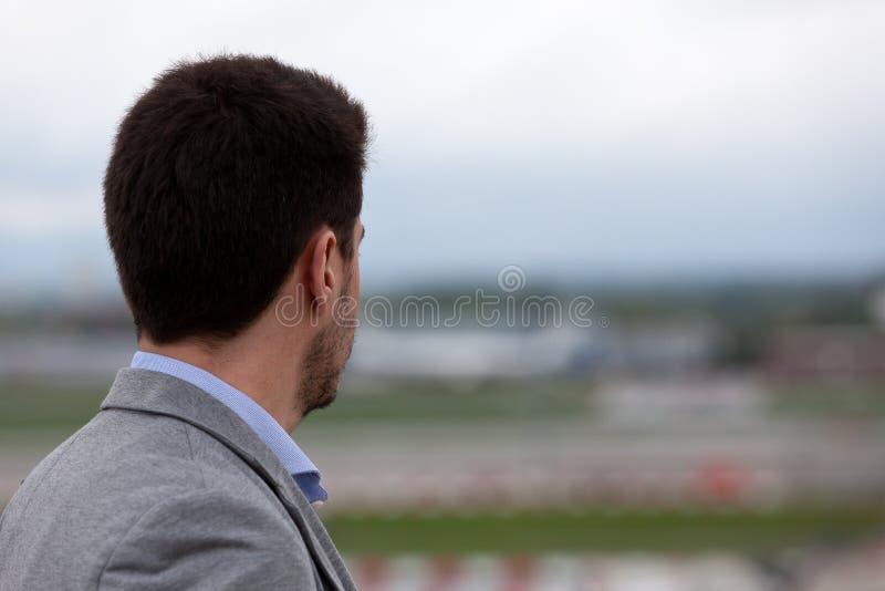 Man emptiness stock photo. Image of happy, horizon, emotion - 54015542