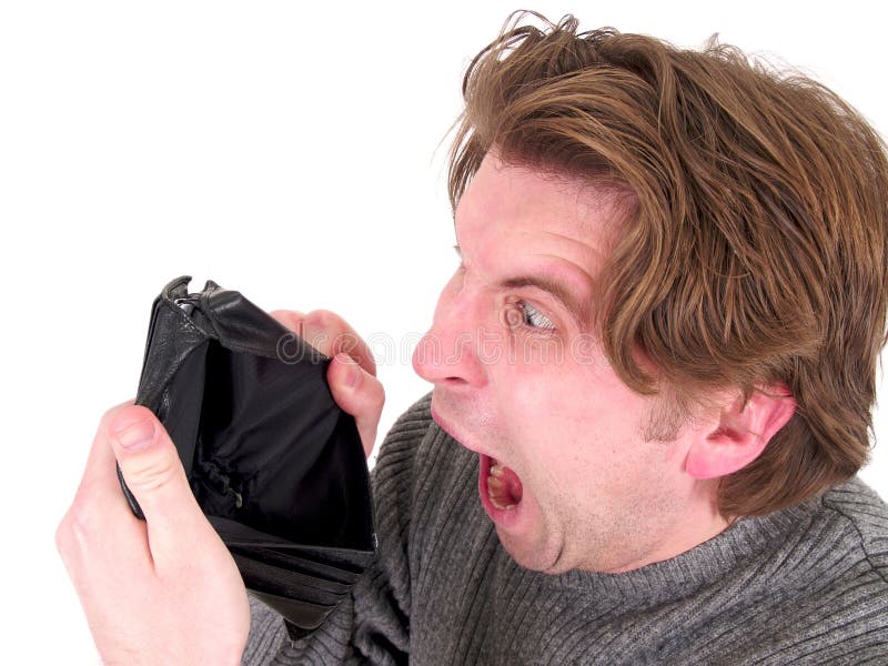 Man with an empty wallet stock photo. Image of mouth - 107827994 Man with an empty wallet stock photo. Image of mouth - 107827994