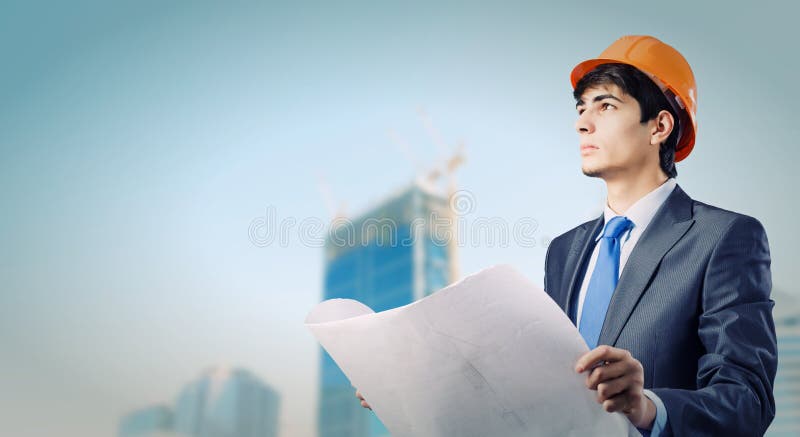 Man engineer stock photo. Image of model, people, contract - 41645000