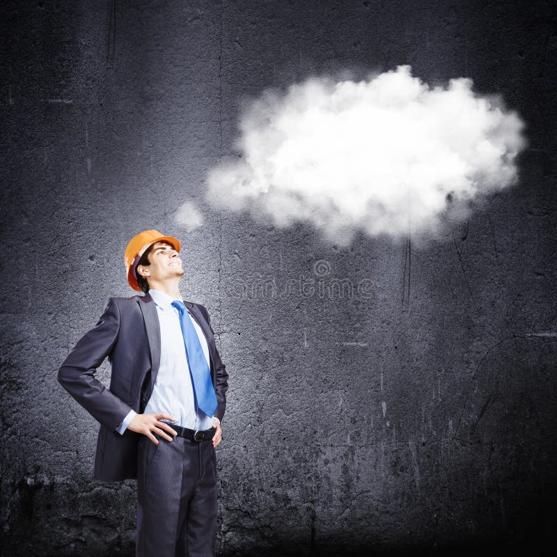 Man engineer stock photo. Image of brainstorming, adult - 44206560